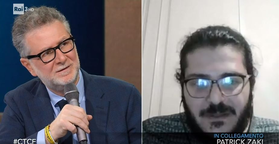 Patrick Zaki intervistato da Fazio e pronto per ritornare nella sua Bologna